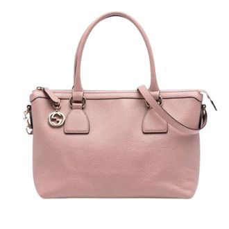 Gucci Sac &agrave; main en cuir Pre-owned - Femme - Pre-owned - Rose - Taille: ONE Size