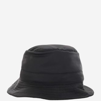 Grevi Womens Nylon Bucket Hat Black Polyester