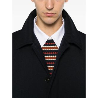 A.P.C. Wool-Blend Twill Coat - Navy
