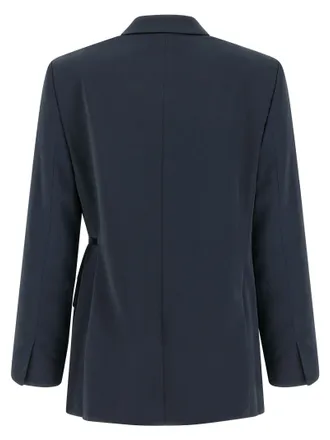 Theory City Twill Blazer - Navy