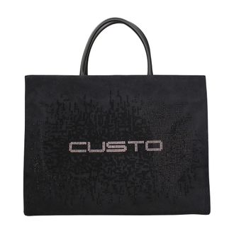 Custo Barcelona Vardor M Strass Tote Bag - Femme - Sacs - Noir - Taille: ONE Size