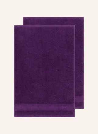 Kenzo Kenzo Home G&auml;stetuch 2er Set Kweave lila