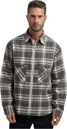 A|X Armani Exchange Chemise Crossover - Homme - Chemises - Multicolore - Taille: L