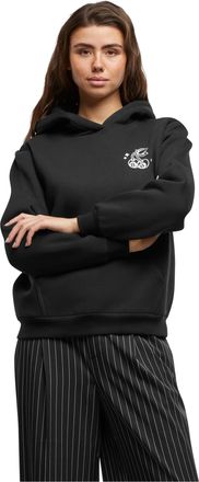 Mister Tee Damen Mst250-lucky Cherry Ladies Fluffy Hoody Sweatshirt, Schwarz, L EU