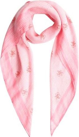 Tommy Hilfiger Foulard brod&eacute; en lin
