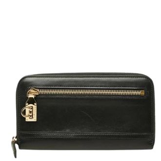 Ferragamo Pre-owned Long wallet (bi-fold) - - Pre-owned - Damen - Schwarzk - ONE SIZE