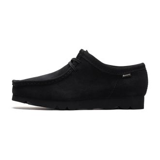 Clarks Wallabee Gore-Tex Wildleder Schwarz Schuhe - - Shoes - Herren - Schwarzk - 43 EU