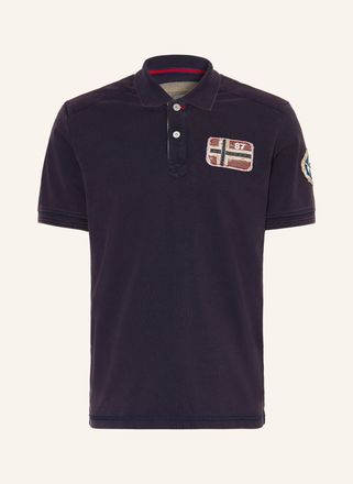 Napapijri Piqu&eacute;-Poloshirt E-Archive blau