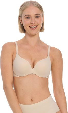 Magic Bodyfashion Push-up-BH MAGIC BODYFASHION, Damen, Gr. 70, Cup A, beige (latte), Microtouch, Obermaterial: 80% Polyamid, 20% Elasthan, BHs Push-up-BH