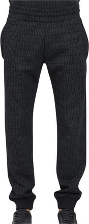 Moschino Homme, Pantalons, Noir, Taille: XL Tuta Pantalons de surv&ecirc;tement