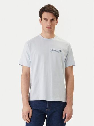 Calvin Klein Jeans T-Shirt LV04RF822G Blau Regular Fit