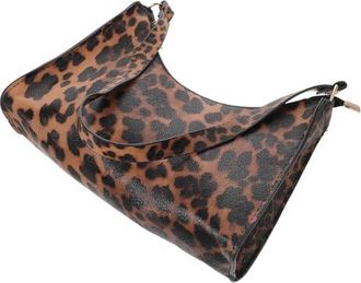 Beaupretty Sac &agrave; Main Bandouli&egrave;re Femme PU Motif L&eacute;opard Pochette &Eacute;l&eacute;gante et Unique pour Sorties Shopping Voyage et Usage Quotidien