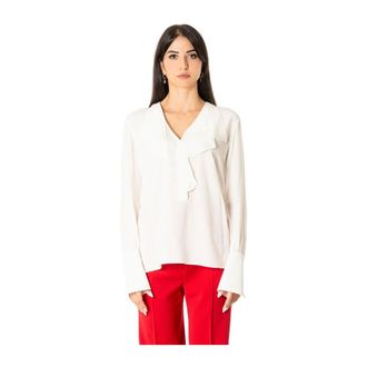 Max Mara Blouse Leva - Femme - Blouses et Chemises - Blanc - Taille: 40 FR