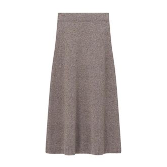 Max Mara A-Linien Midirock - - Skirts - Damen - Braun - M