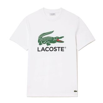 Lacoste T-Shirt f&uuml;r Herren, Regul&auml;r (Wei&szlig;)