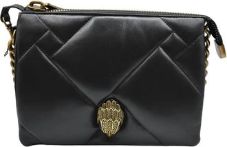 Kurt Geiger Hobo Bags - Quilted Black Puff 3 Handbag - Gr. unisize - in Schwarz - f&uuml;r Damen