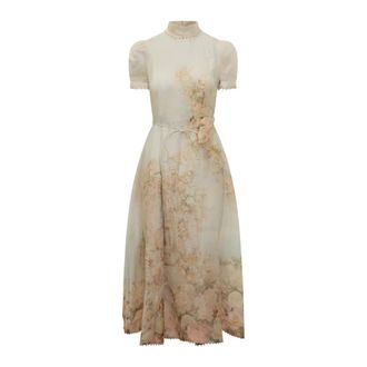 Zimmermann Femme, Robes, Multicolore, Taille: 42 FR Silk Dress