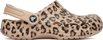 Crocs Pantoletten Crocs C-BAYA SEASONAL PRINTED CLOG 206230-2UA Braun