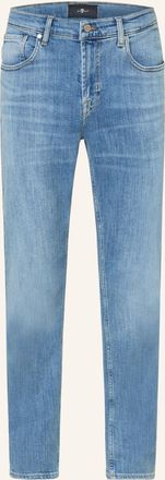 7 For All Mankind Jeans Slimmy Tapered Skinny Fit blau