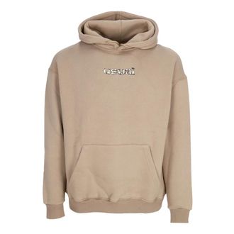 Usual Bones Hoodie mit Fronttasche - - Sweatshirts & Hoodies - Herren - Braun - M
