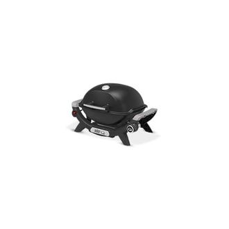 Weber Q 1100N Gasgrill/Tragbarer, leichter Grill f&uuml;r Camping, Terrassen und Balkone mit Hochleistungsbrenner, porzellanemaillierten Gussrosten und elektroni