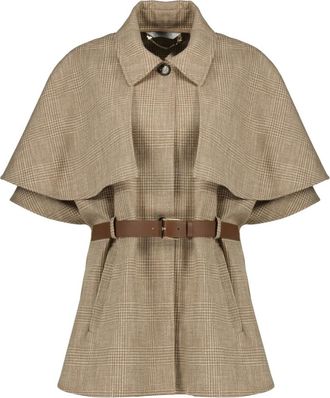 Max Mara Femme, Vestes, Brun, Taille: 38/40 FR Cape Favetto