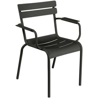 Fermob [GEBRAUCHT] B-Ware Fermob Luxembourg Sessel Lakritze Sitzm&ouml;bel M&ouml;bel Stuhl Gartensessel Chair506