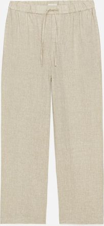 Arket Lockere Leinenhose -Beige
