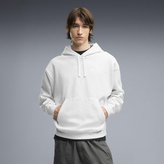 Puma Essentials Oversized Hoodie Herren, Kleidung, Wei&szlig;, XXL