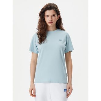 Napapijri T-Shirt S-Nina NP0A4H87 Himmelblau Regular Fit