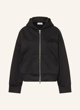 Ganni Sweatjacke schwarz
