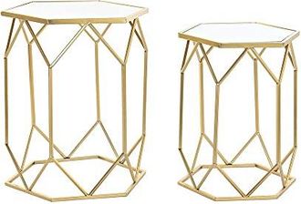 DKD Home Decor Set mit 2 Tischen, Standard