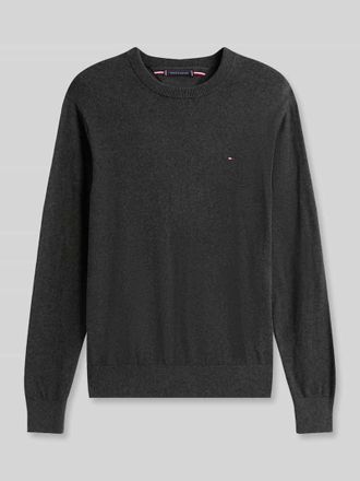 Tommy Hilfiger Regular Fit Pullover aus Baumwoll-Kaschmir-Mix