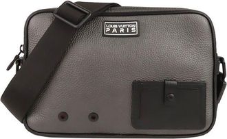 Louis Vuitton Grey Taurillion Leather Alpha Messenger Bag