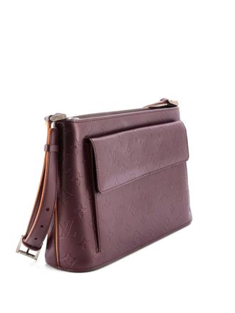 Louis Vuitton Mat Allston Handbag Monogram Vernis shoulder bag - Rot