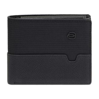 Piquadro Homme, Accessoires, Noir, Taille: ONE Size Wallet with coin pocket