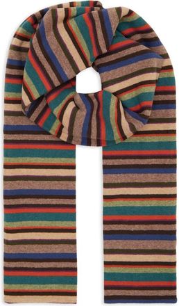 Gallo Gallo, unisex, Accessoires, Multicolore, Taille: ONE Size Striped Pile Scarf