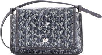 Goyard Plumet Clutch Wallet Coated Canvas crossbody bag - Grau