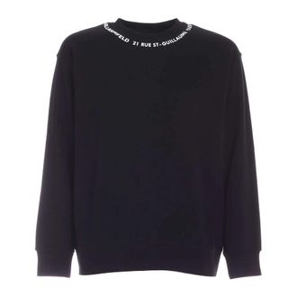 Karl Lagerfeld Rue St Guillaume Sweatshirt - - Sweatshirts & Hoodies - Herren - Schwarzk - 2XL