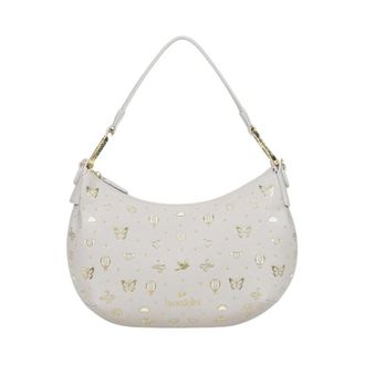 Braccialini Femme, Sacs, Blanc, Taille: ONE Size Beth Strass Sac bandouli&egrave;re