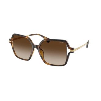 Ralph Lauren Femme, Accessoires, Brun, Taille: 56 MM Lunettes de soleil carr&eacute;es