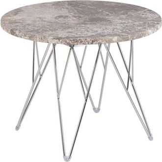 Furniture To Go Furniture To Go - Prunus Couchtisch &Oslash;55cm Marmor braun