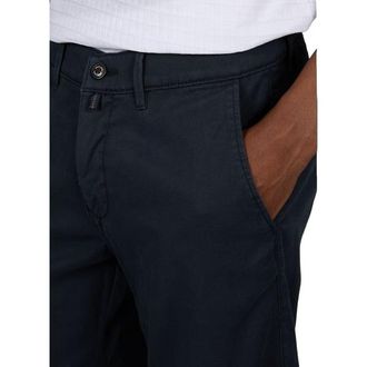 Pierre Cardin Short uni coupe regular fit en coton m&eacute;lang&eacute;