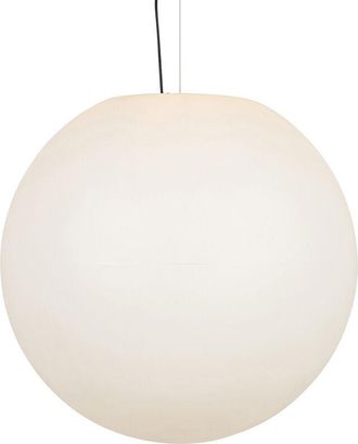 QAZQA Moderne Hängelampe für den Außenbereich, weiß, 77 cm, IP65 - Nura