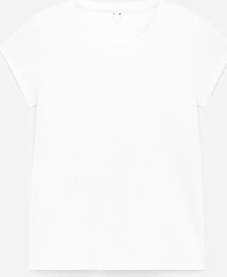 Arket LUNA K&ouml;rpernahes T-Shirt -Wei&szlig;