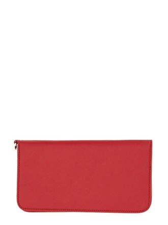 N&deg;21 Logo Leather Wallet - Red