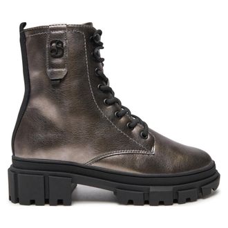 s.Oliver Schnürschuhe s.Oliver 5-25214-41 Silberfarben