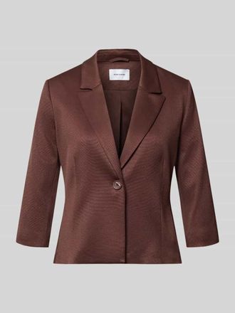 More & More Slim Fit Blazer mit Reverskragen und 3/4-Arm