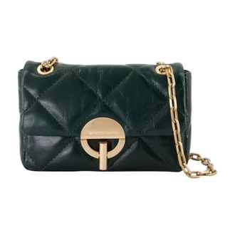 Vanessa Bruno Portemonnaie - Nano Moon Wallet On Chain - Leather - Green - Gr. unisize - in Gr&uuml;n - f&uuml;r Damen