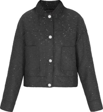 Faina Jacke Frauen Schwarz